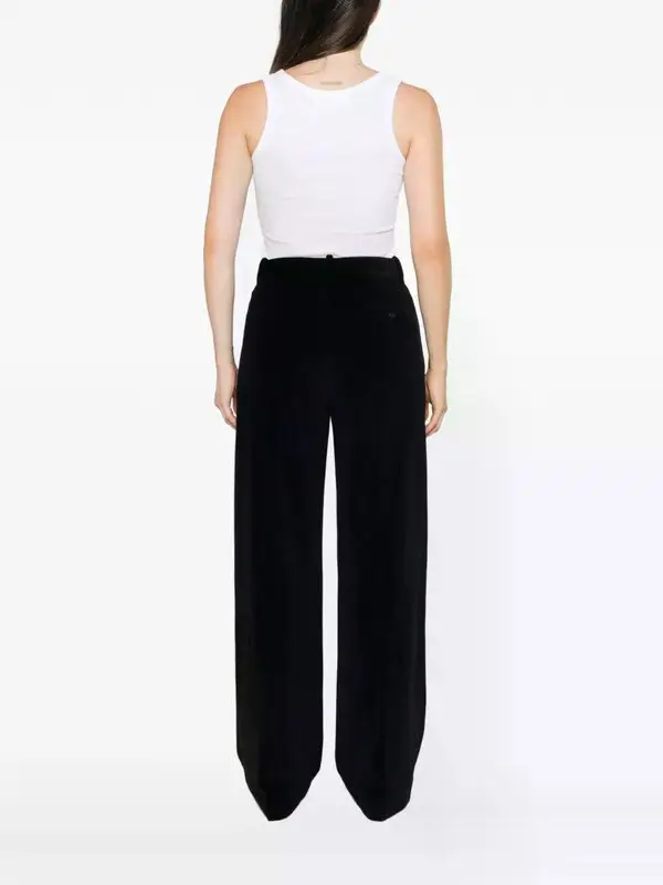 CIRCOLO 1901 Velvet-effect Trousers