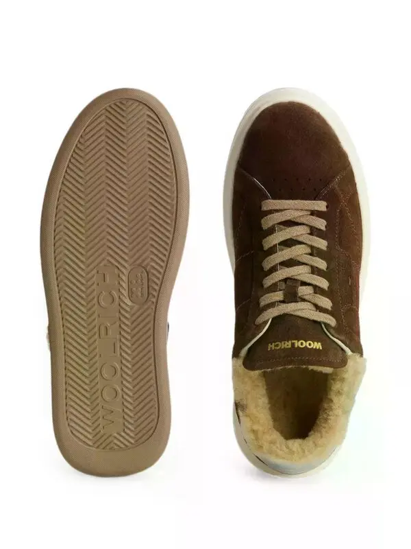 Woolrich Arrow Shearling-lined Sneakers