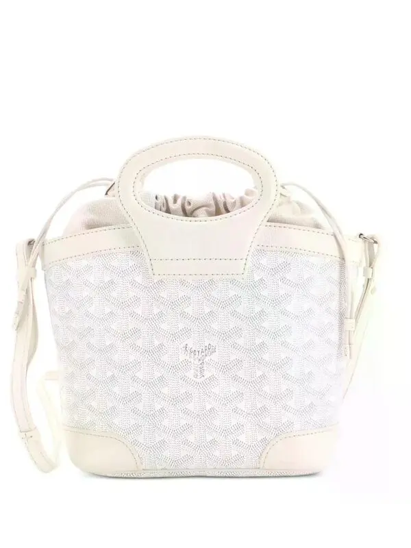 Goyard Beluga Bag Coated Canvas Mini Tote Bag - White