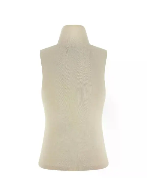 Extreme Cashmere N°502 Collo High-neck Top - Neutrals