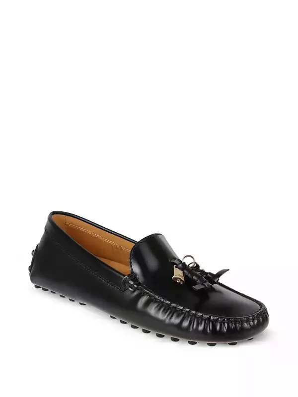 TOD'S Gommino Padlock-detail Loafers