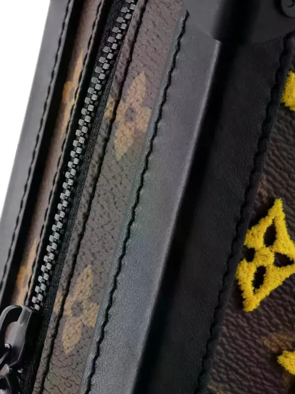 LOUIS VUITTON Vertical Soft Trunk Bag Monogram Tuffetage Canvas Crossbody Bag
