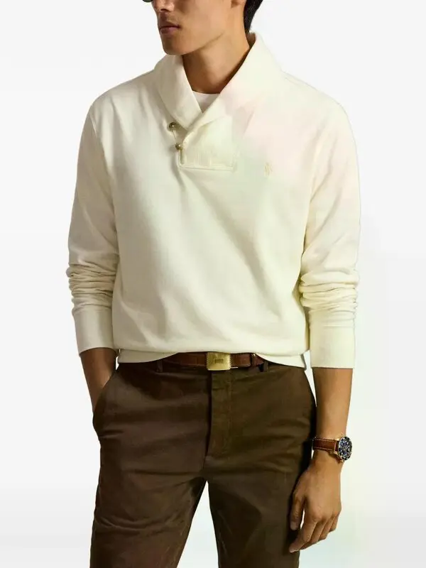 Polo Ralph Lauren Luxury Jersey Shawl-collar Pullover