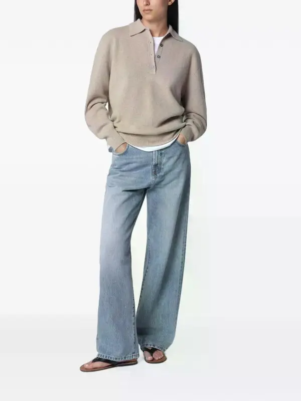 RÓHE Button-down Polo Shirt