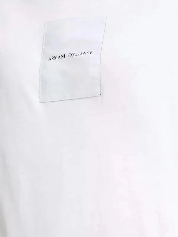 Armani Exchange Logo-patch T-shirt