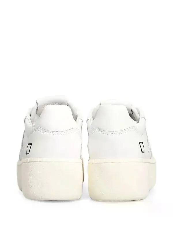D.a.t.e. Court Platform Leather Sneakers