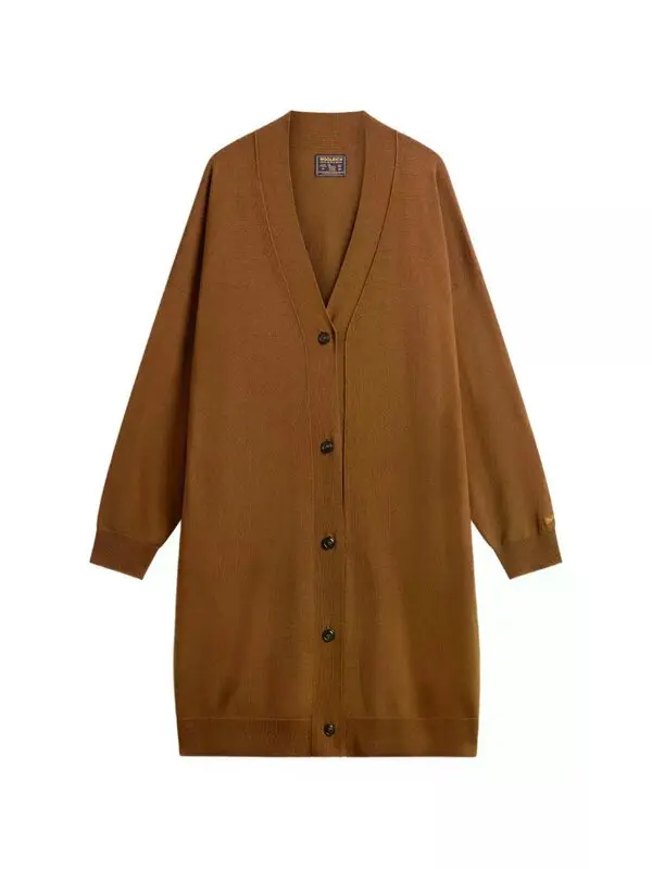 Woolrich Fine-knit Long-line Cardigan