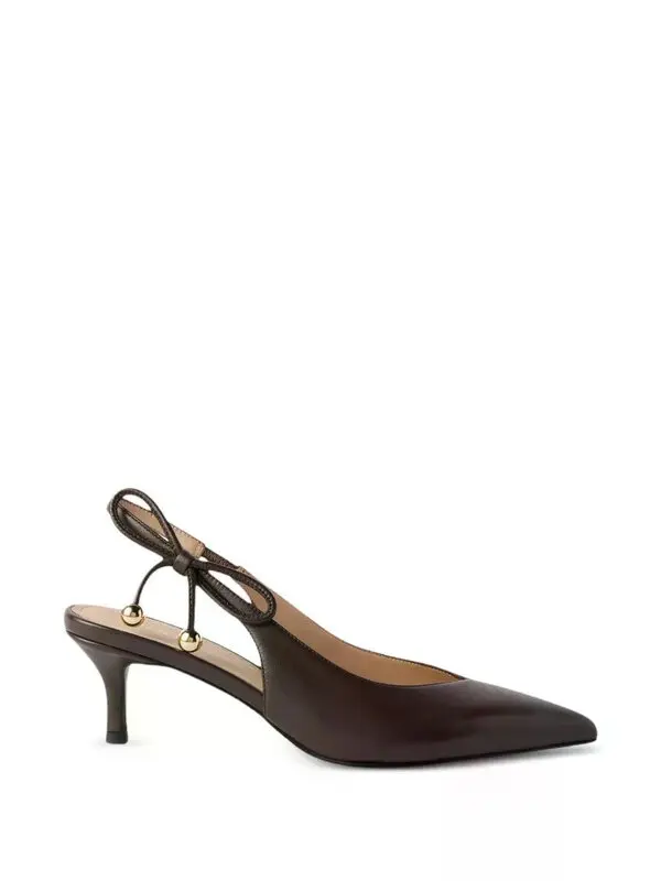Furla Poppy Slingbacks - Brown