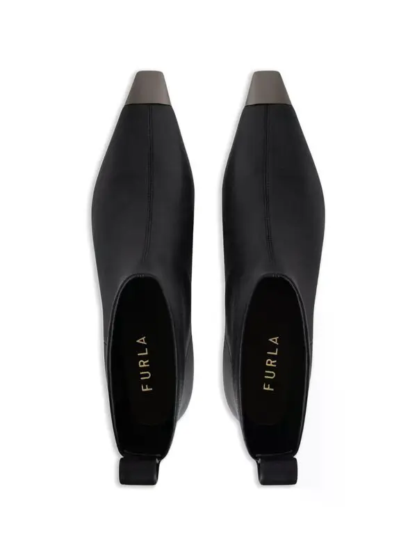 Furla Metal Ankle Boots