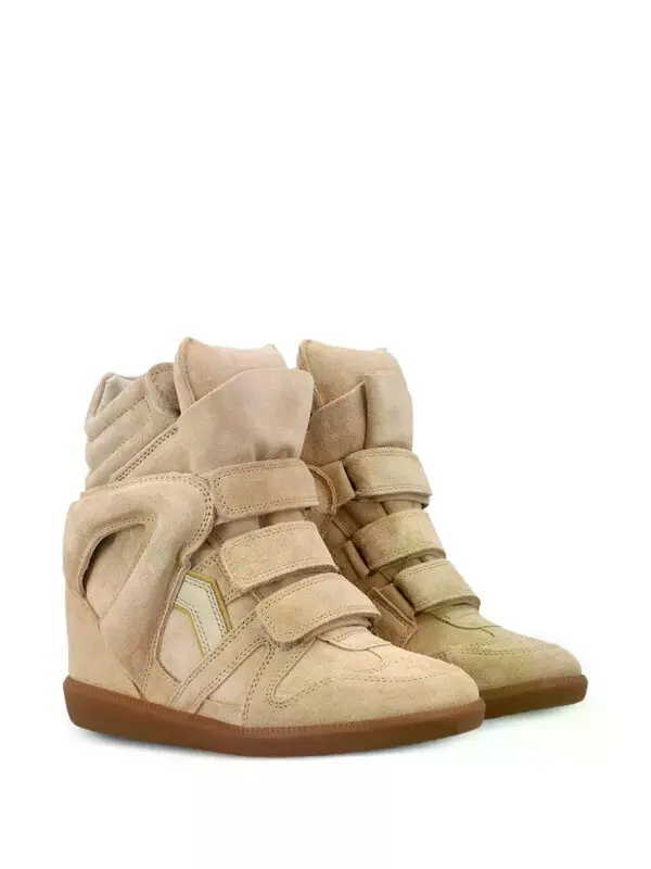 Isabel Marant Étoile Bekett Suede Wedge Sneakers