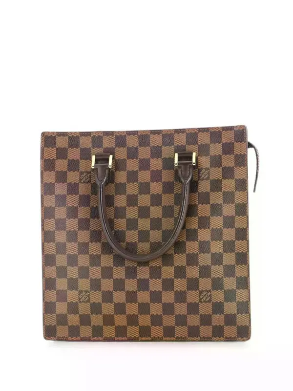 LOUIS VUITTON Venice Sac Plat Bag Damier Gm Tote Bag - Brown