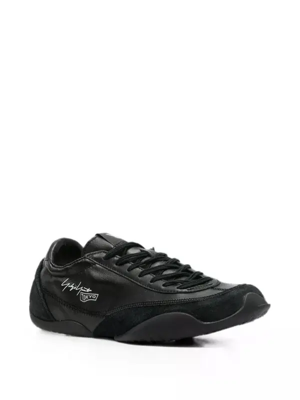 Y3 Tokyo Warped Logo-print Panelled Sneakers - Black