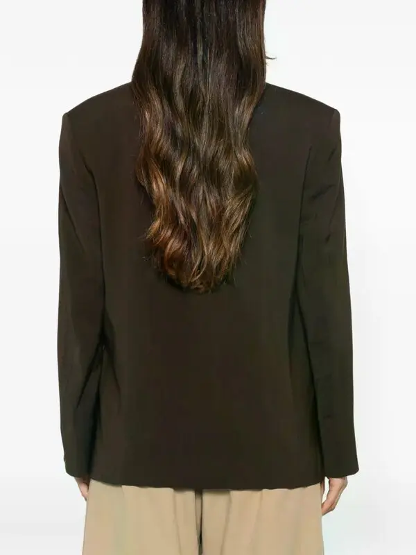 TWINSET Split-sleeve Double-breasted Blazer