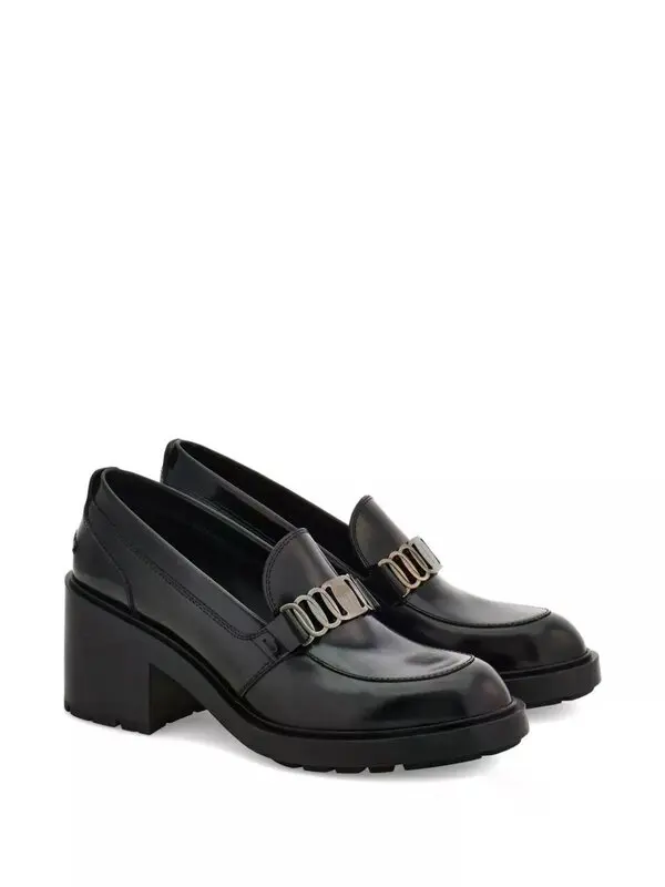 FERRAGAMO Vara Chain Loafers