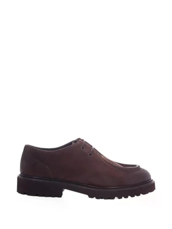 DOUCAL'S Leather Lace-up Derby Shoes