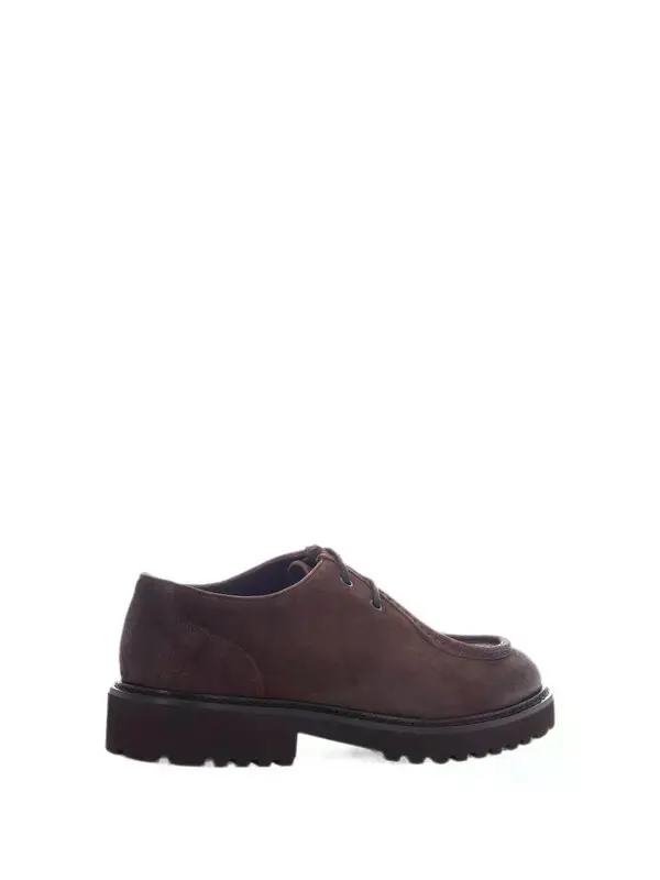 DOUCAL'S Leather Lace-up Derby Shoes
