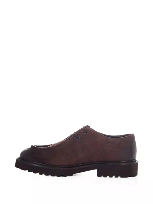 DOUCAL'S Leather Lace-up Derby Shoes