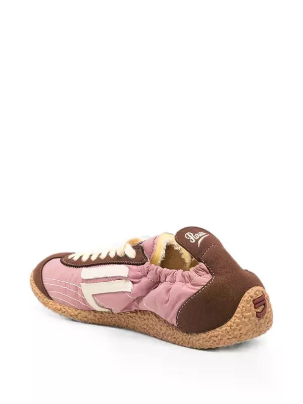 PURAAI Logo-patch Panelled Sneakers