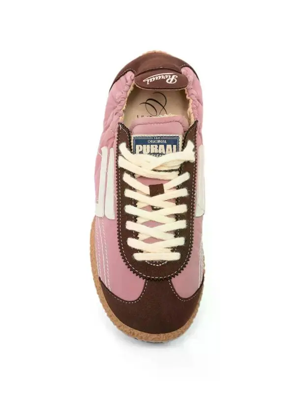 PURAAI Logo-patch Panelled Sneakers