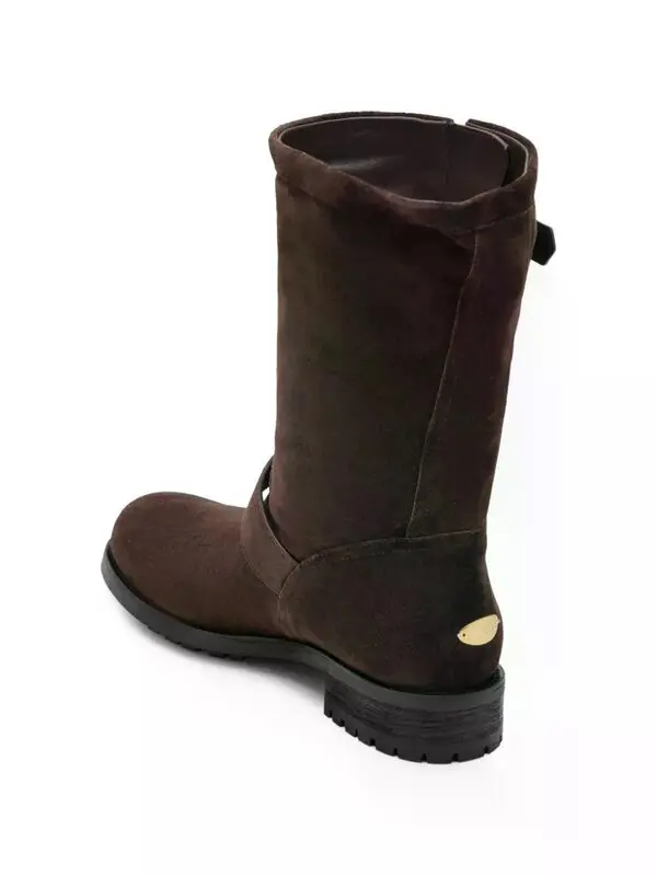 JIMMY CHOO Suede Ankle Boots