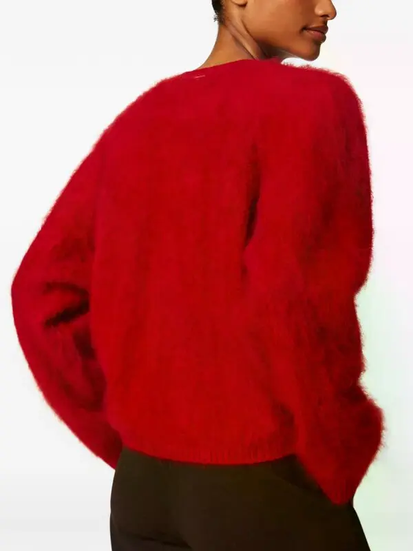 TWINSET Knot-detail Brushed Sweater
