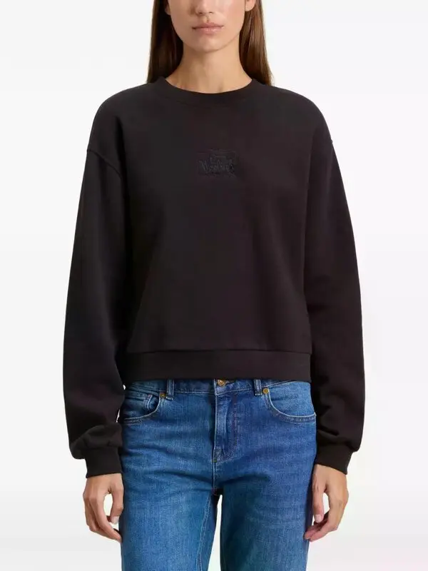 Woolrich Logo-embroidered Crew-neck Sweatshirt