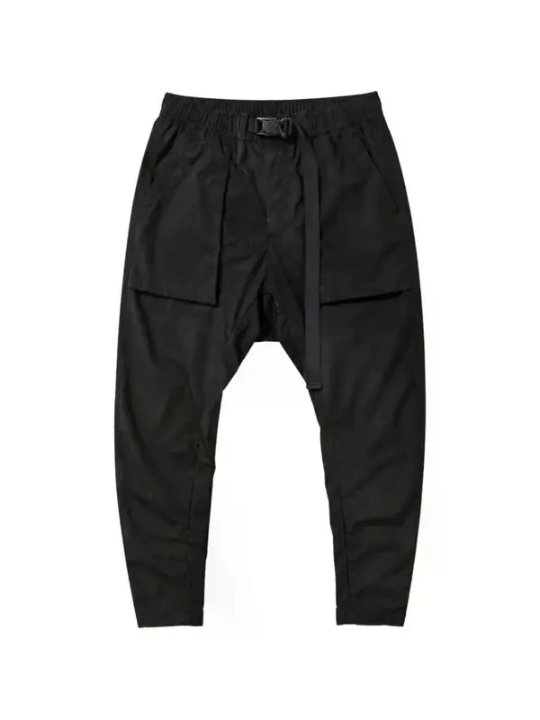 THOM KROM Buckle-fastening Drop-crotch Trousers
