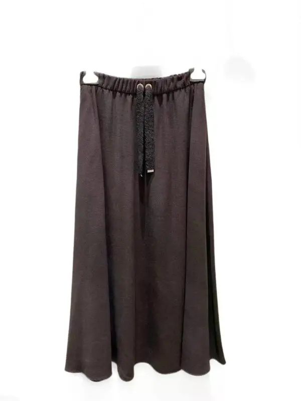 Herno Drawstring-waist Maxi Skirt