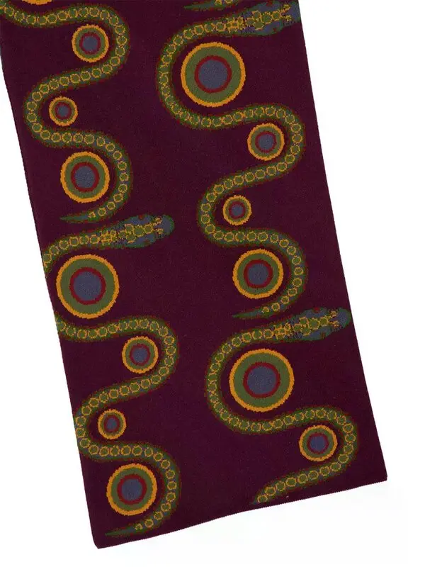 PAULA Geometric-pattern Trousers