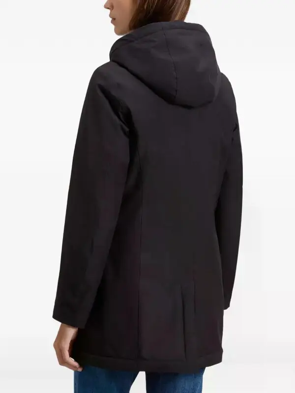 Woolrich Removable-hood Coat