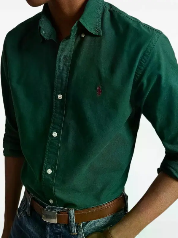 Polo Ralph Lauren Logo-embroidered Button-down Shirt