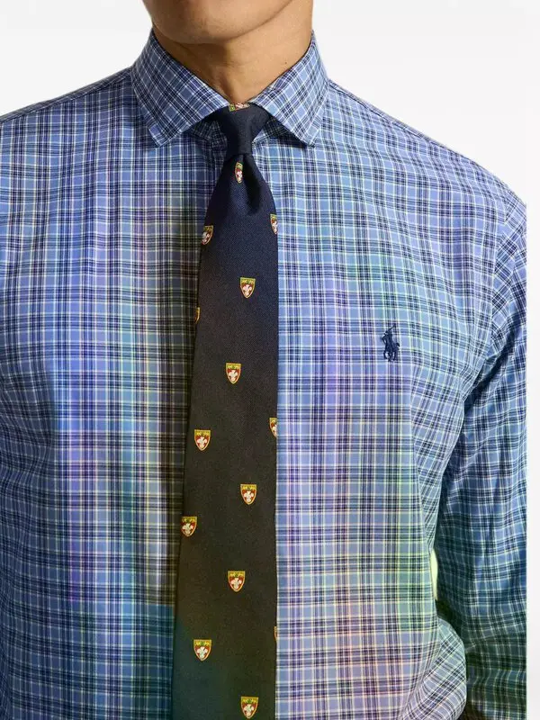 Polo Ralph Lauren Custom-fit Plaid Stretch Poplin Shirt