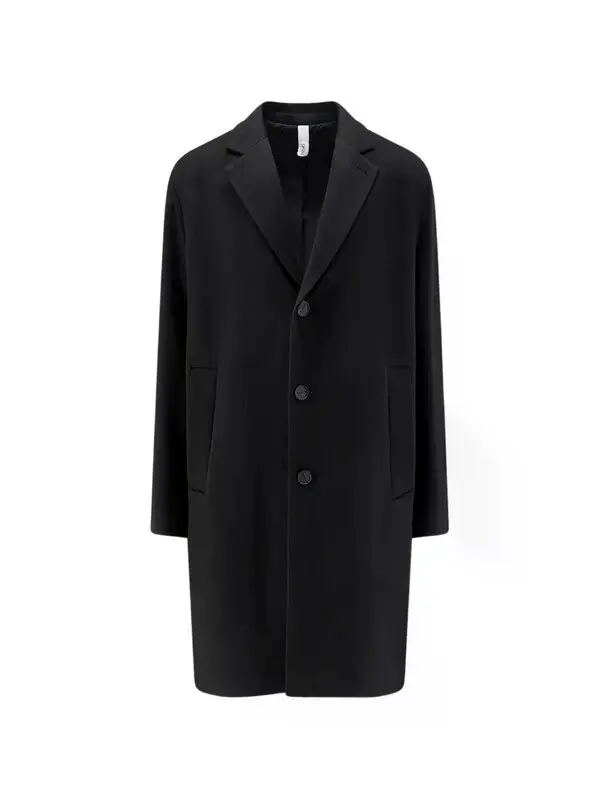 HEVO Cassano Single-breasted Notched-lapel Coat