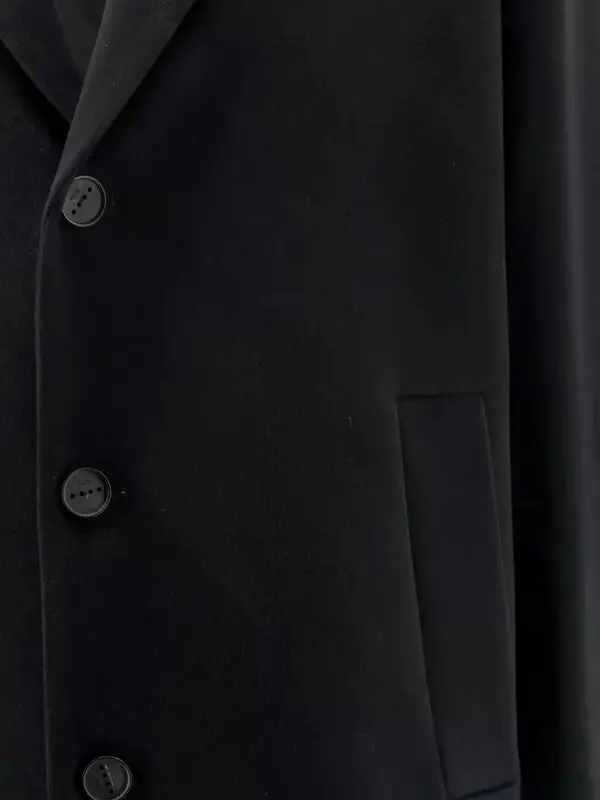 HEVO Cassano Single-breasted Notched-lapel Coat