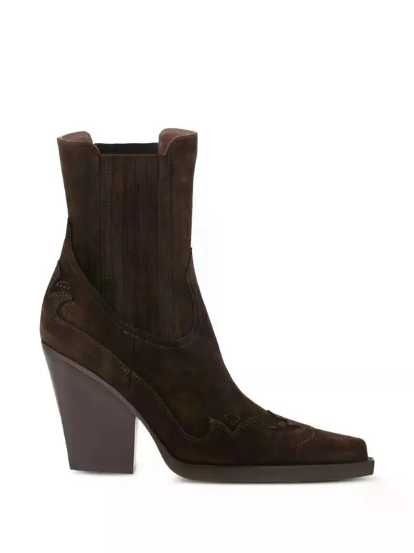 Paris Texas Dallas Ankle Boots - Brown