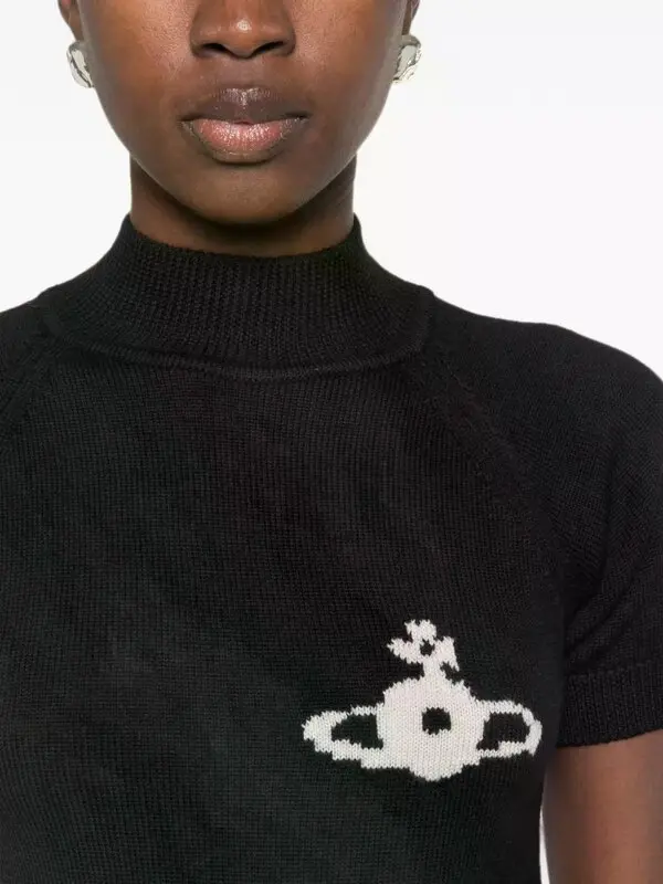 VIVIENNE WESTWOOD Orb-motif Turtleneck Sweater