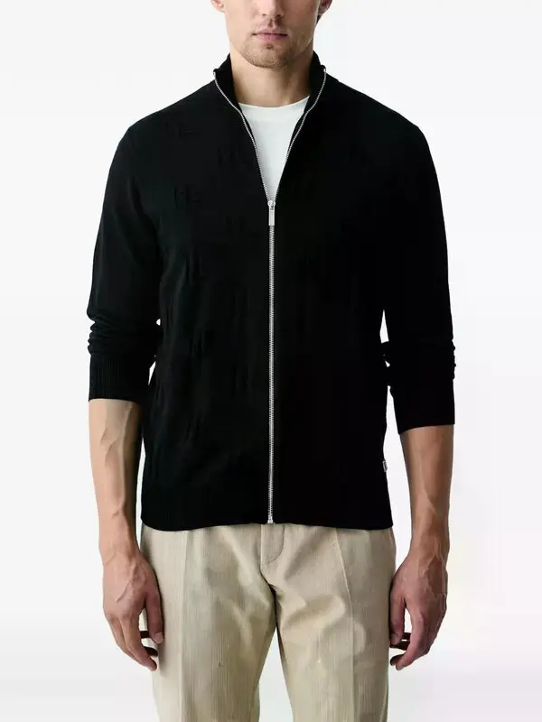 Karl Lagerfeld Zip-up Cardigan