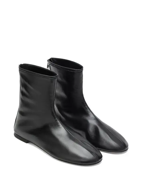 Dear Frances Balla Zip-fastening Leather Ankle Boots