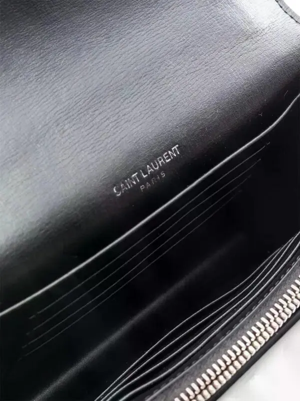 Saint Laurent 2010s Sunset Chain Shoulder Bag - Black
