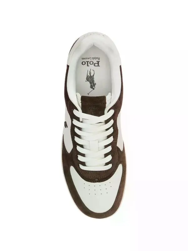 Polo Ralph Lauren Masters Court Leather-suede Trainers