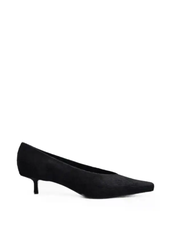 Loulou De Saison Helen Pony-effect Pointed-toe Pumps