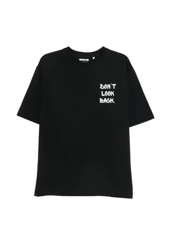 GEORGE. Slogan Print Crew Neck T-shirt
