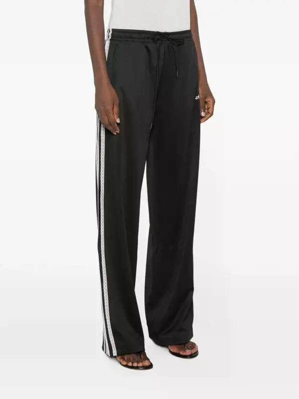 ANIYE BY Sienna Lace-trim Side-stripe Track Pants