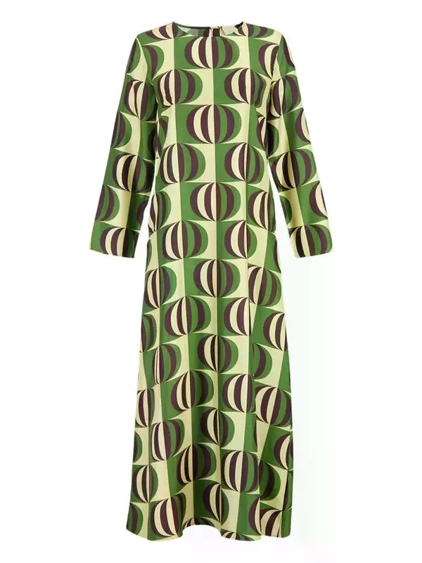 PAULA Geometric-print Dress