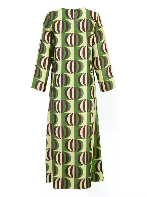 PAULA Geometric-print Dress