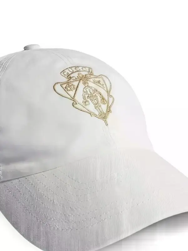 Gucci Cotton Baseball Hat With Embroidery
