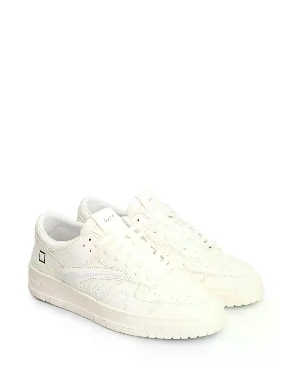 D.a.t.e. Torneo Leather Sneakers - White