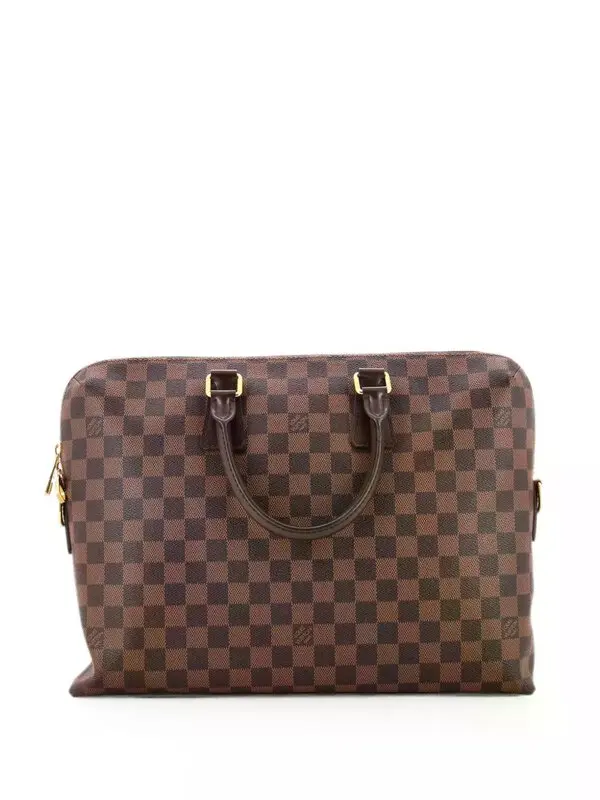 LOUIS VUITTON Porte-documents Jour Bag Damier Business Bag