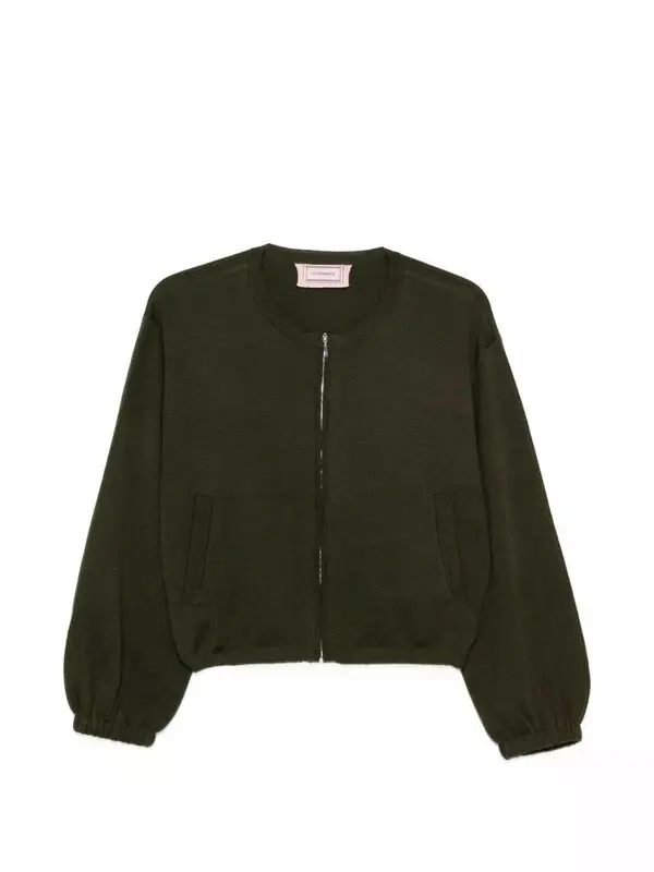 HUGENBERG Zip-up Cardigan
