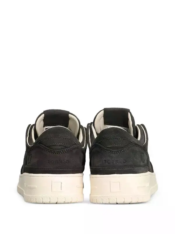 D.a.t.e. Torneo Suede Sneakers With Perforated Detailing And Tassel Accent